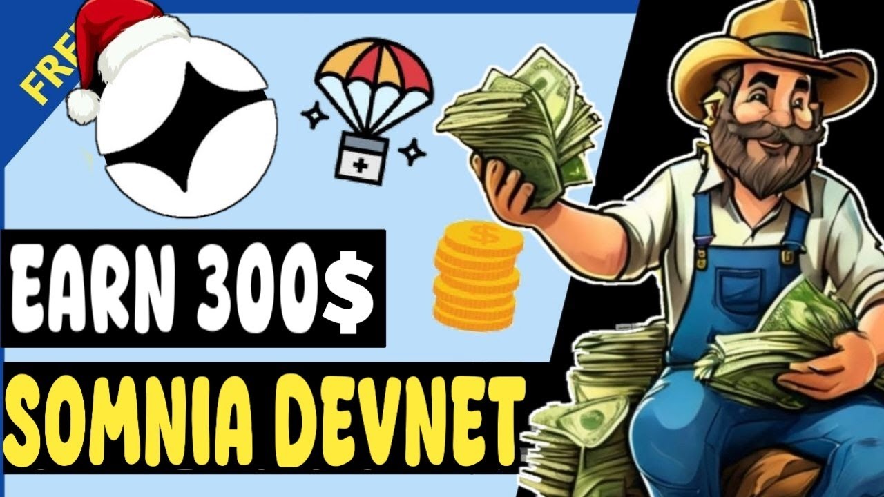 SOMNIA NETWORK DEVNET AIRDROP| EARN 200$ To 500$ | EARN MONEY ONLINE | NEW EARNING APPS 2024 ...