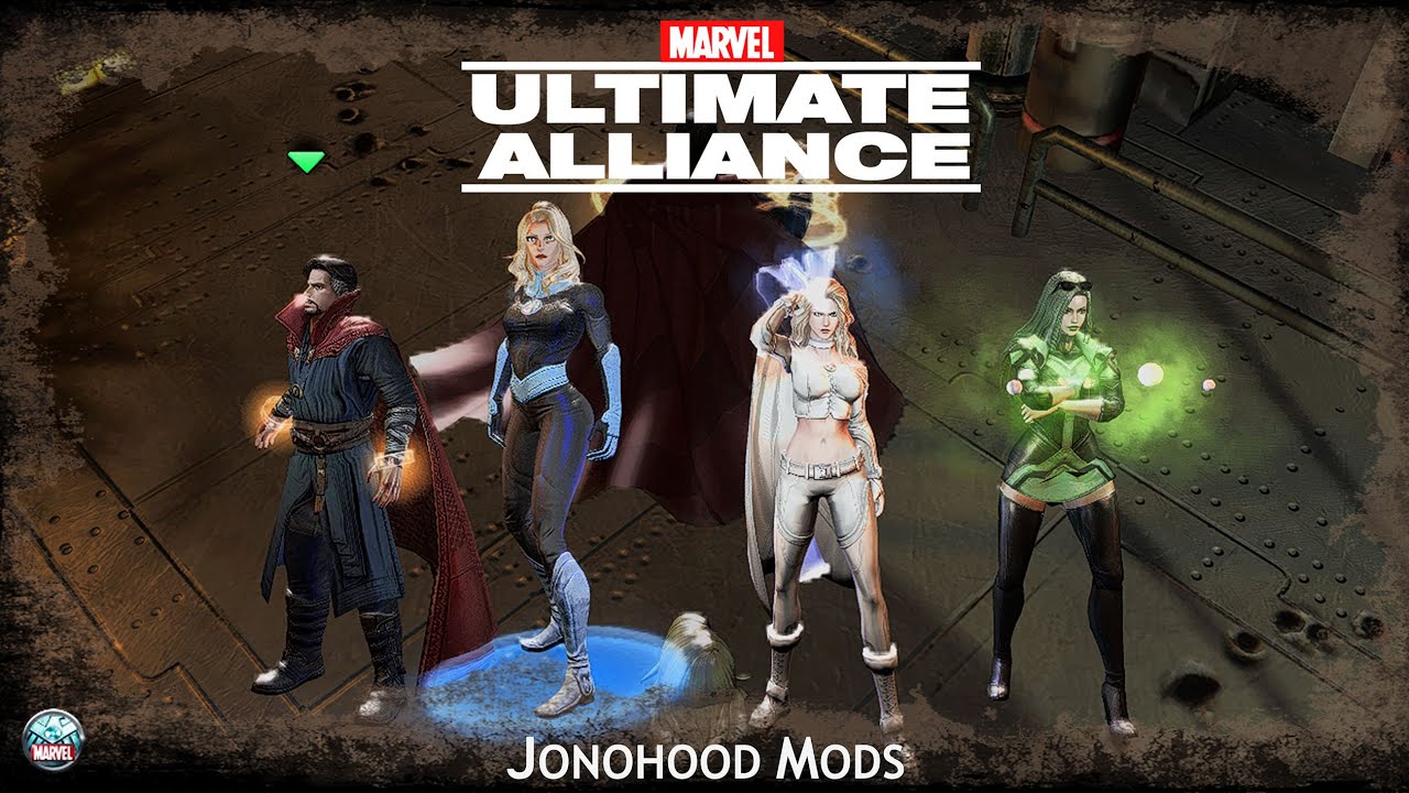 Marvel Ultimate Alliance Doctor Strange, Emma Frost, Polaris and ...