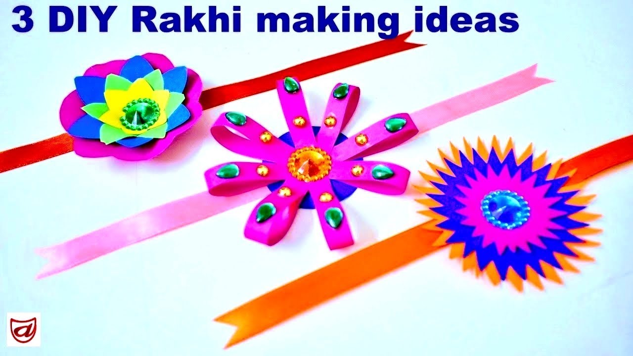 Easy DIY 3 Rakhi Making Ideas At Home Homemade Rakhi For easy-diy-3-rakhi-making-ideas-at-home-homemade-rakhi-for