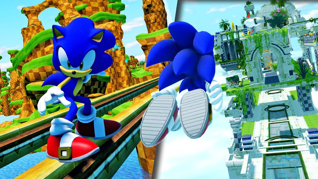 📲 Nuevo Mapa Y Green Hill Completo En Sonic Generations Roblox SG ...