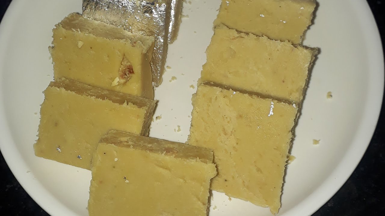 New style barfi recipi with only 6 ingridiants / smooth ,testy and easy ...