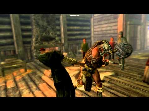 Skyrim decapitation by Conan