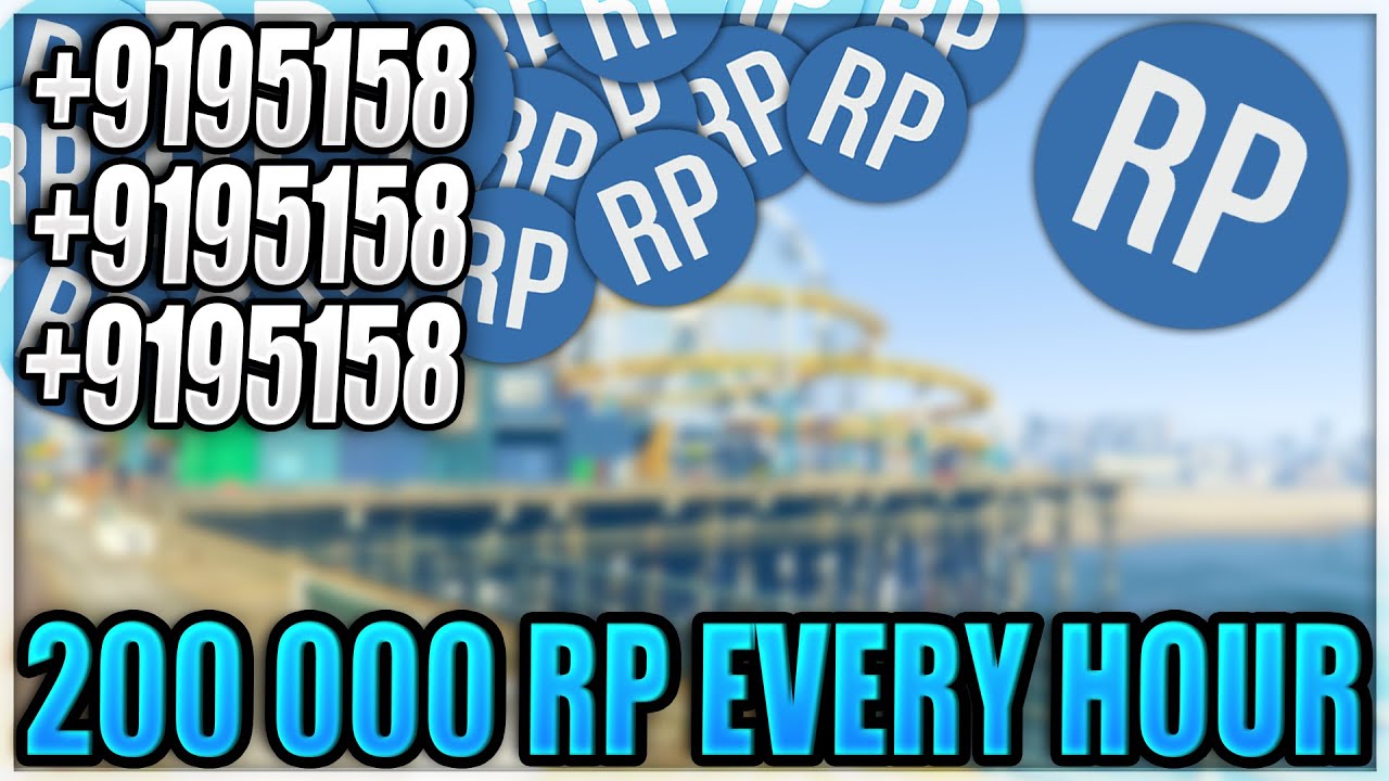 *NEW* HOW TO LEVEL UP FAST USING THIS INSANE RP METHOD! GTA 5 RP Method ...