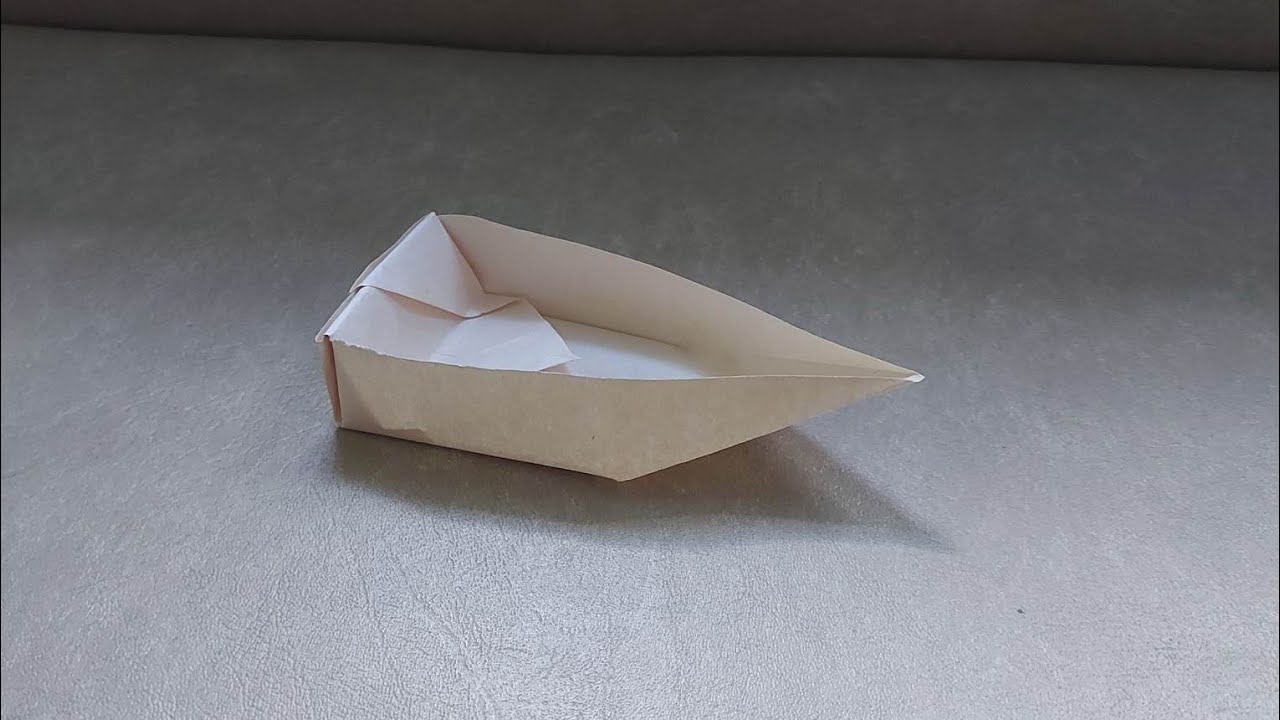 how to make boat(boat1) diy boat/tutorial - YouTube