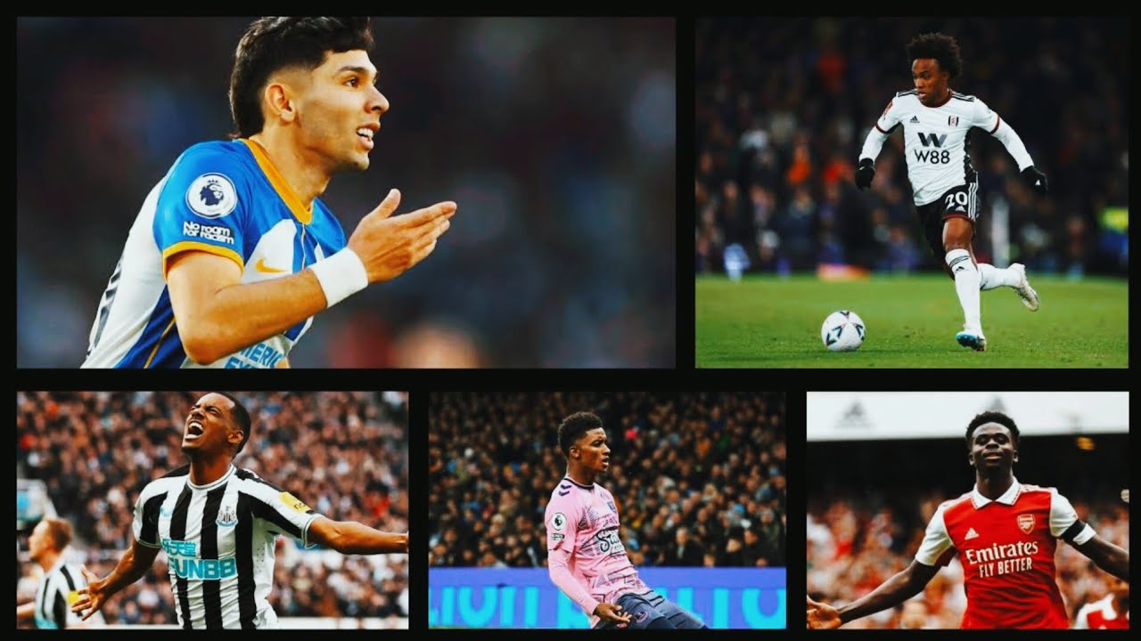 Premier League Goals of The Season | Ensico, Willian, Isak, Gray, Saka ...