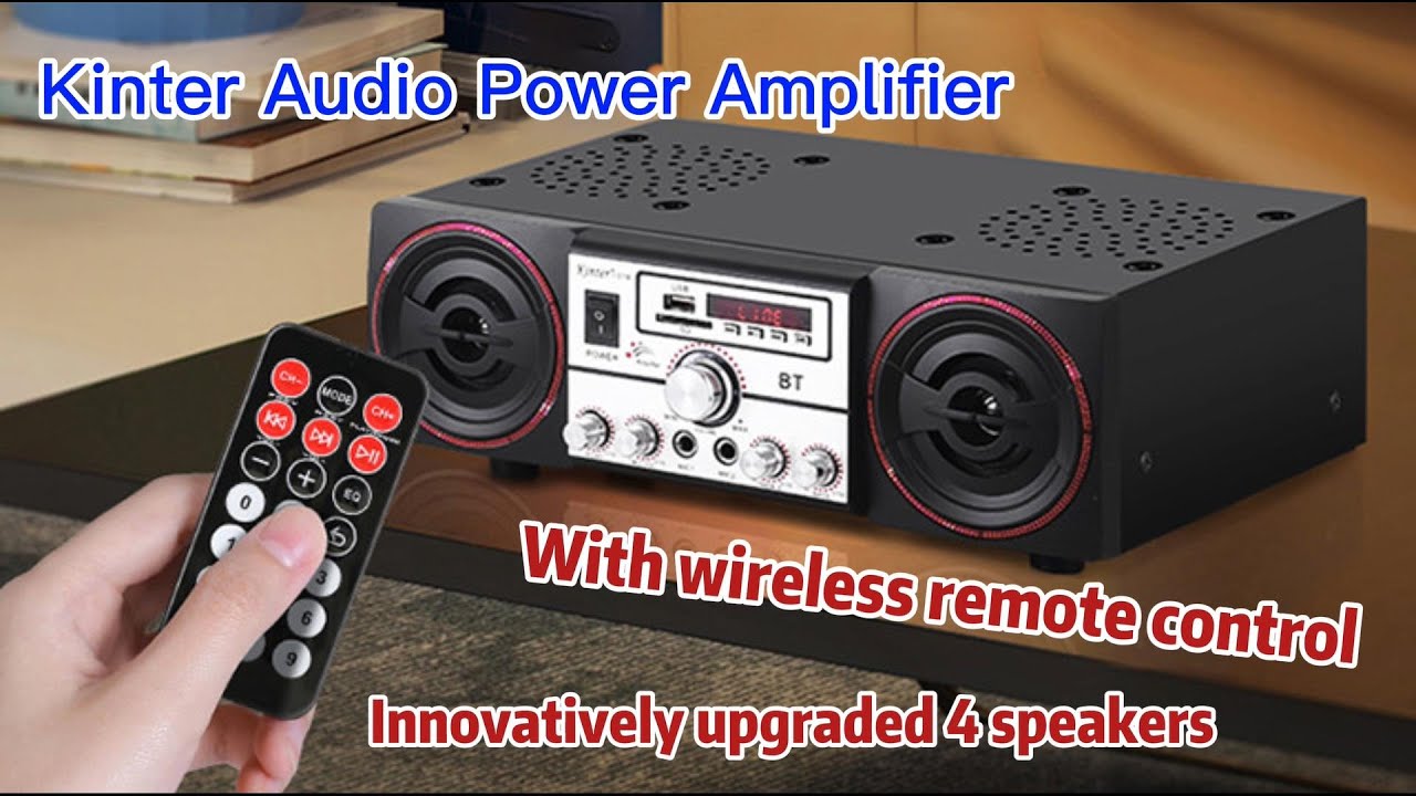 Kinter Audio Power Amplifier BT Class D Home Sound Equipment/amplifiers ...