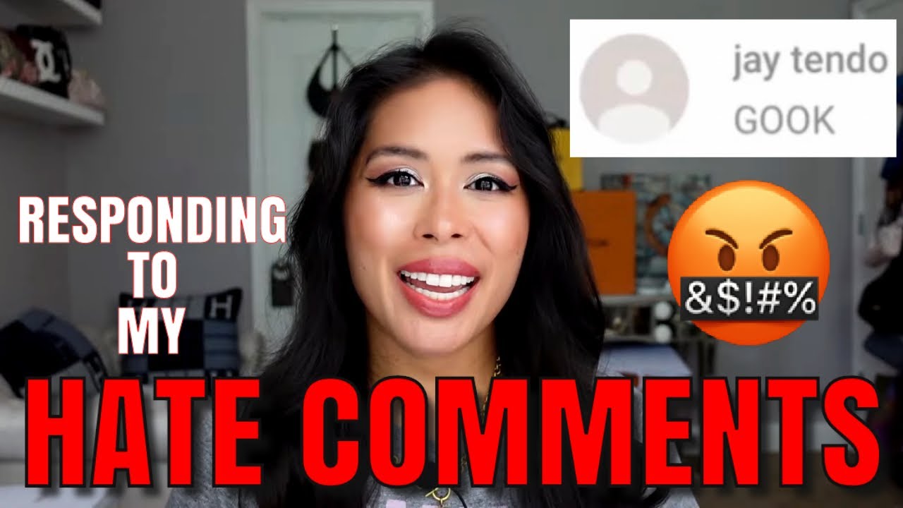 RESPONDING TO MY HATE COMMENTS! - YouTube