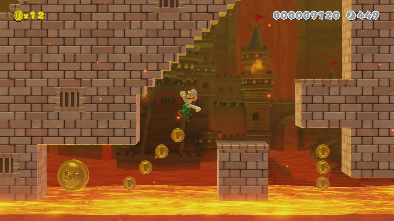 Charvaargh's Lava Lair by DeanT - Super Mario Maker 2 - No Commentary ...