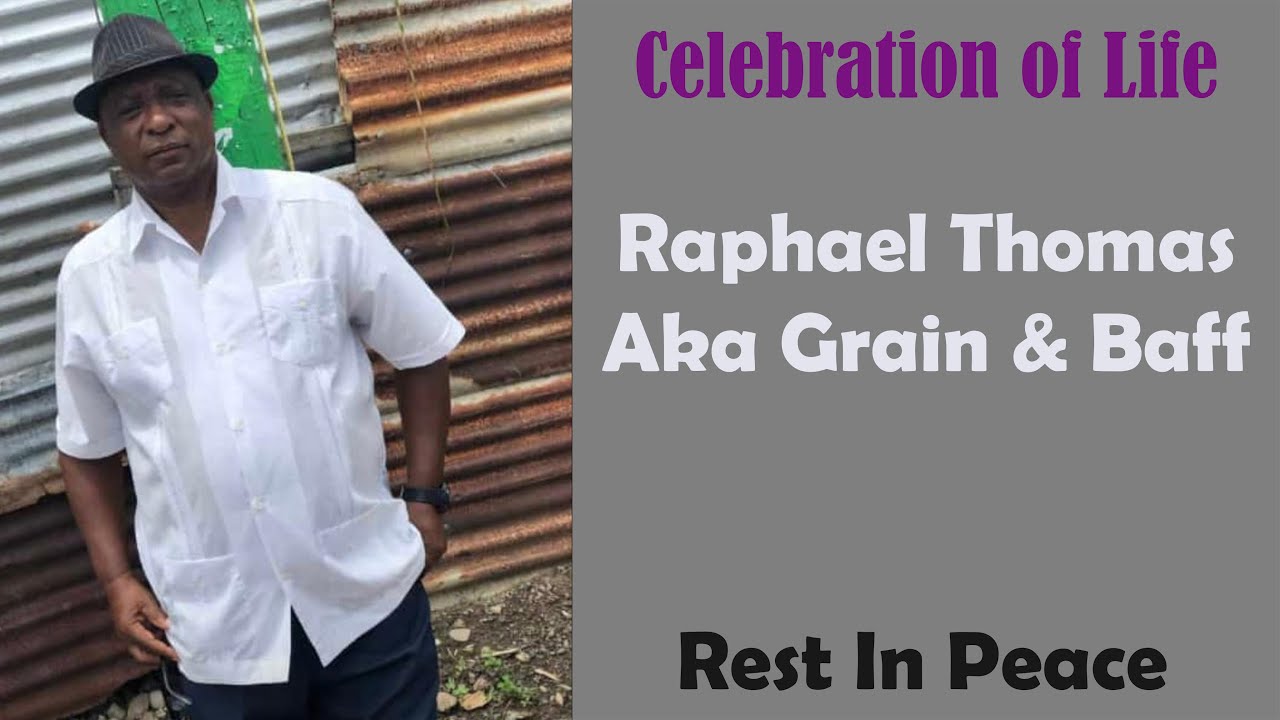 Celebration of Life Raphael Thomas Aka Grain & Baff - YouTube