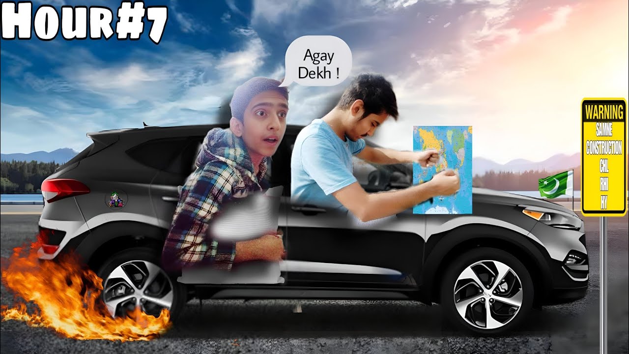 24 Hours in Car😂 || Challenge Accepted😁@technoGamerz @MythPat - YouTube