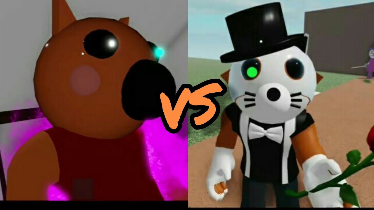 OLD FOXY VS FELIX JUMPSCARE! - Roblox Piggy - YouTube