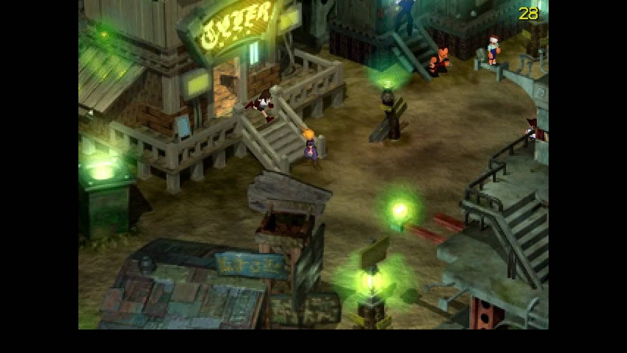 FF7 PC Deleted scene - YouTube