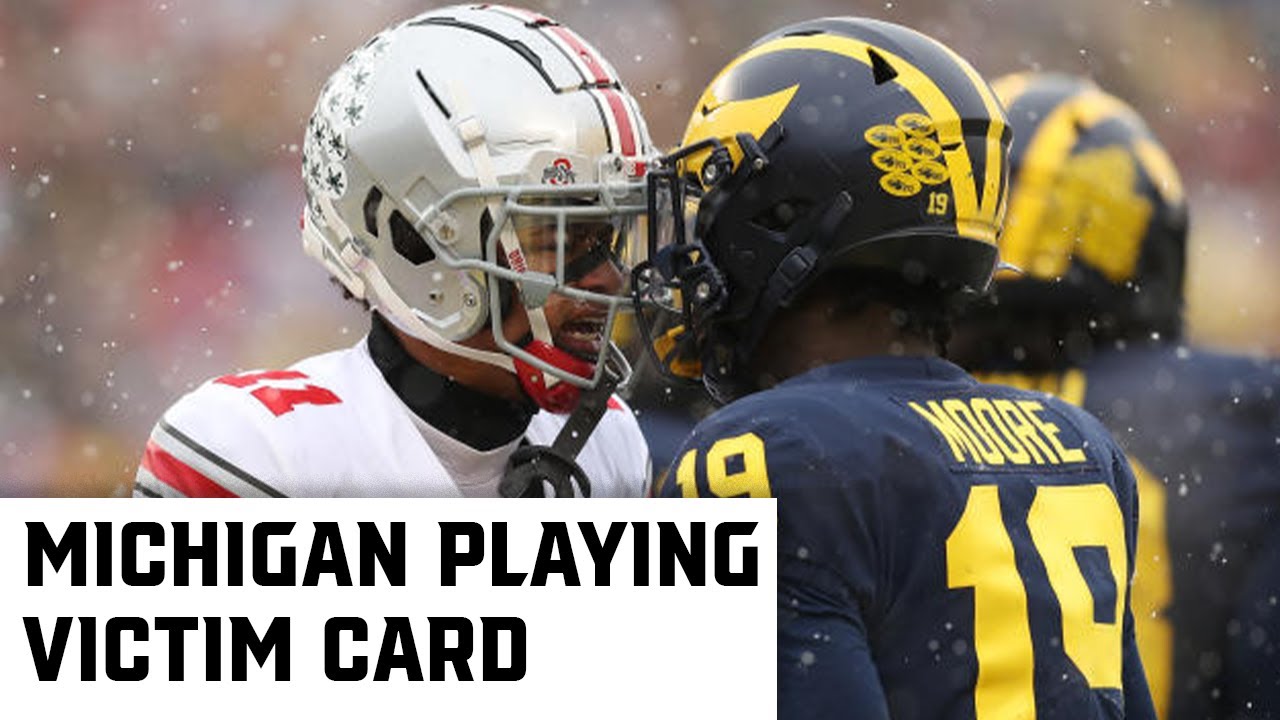 Michigan Players Being Upset About Being Caught Cheating Is Crazy - YouTube