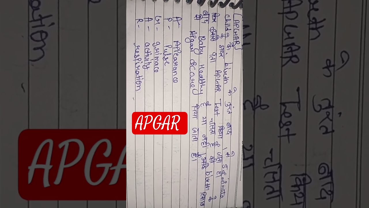 APGAR Definition In Hindi Easy Language midwifery obg nursingstudent APGAR Definition In Hindi Easy Language midwifery obg nursingstudent