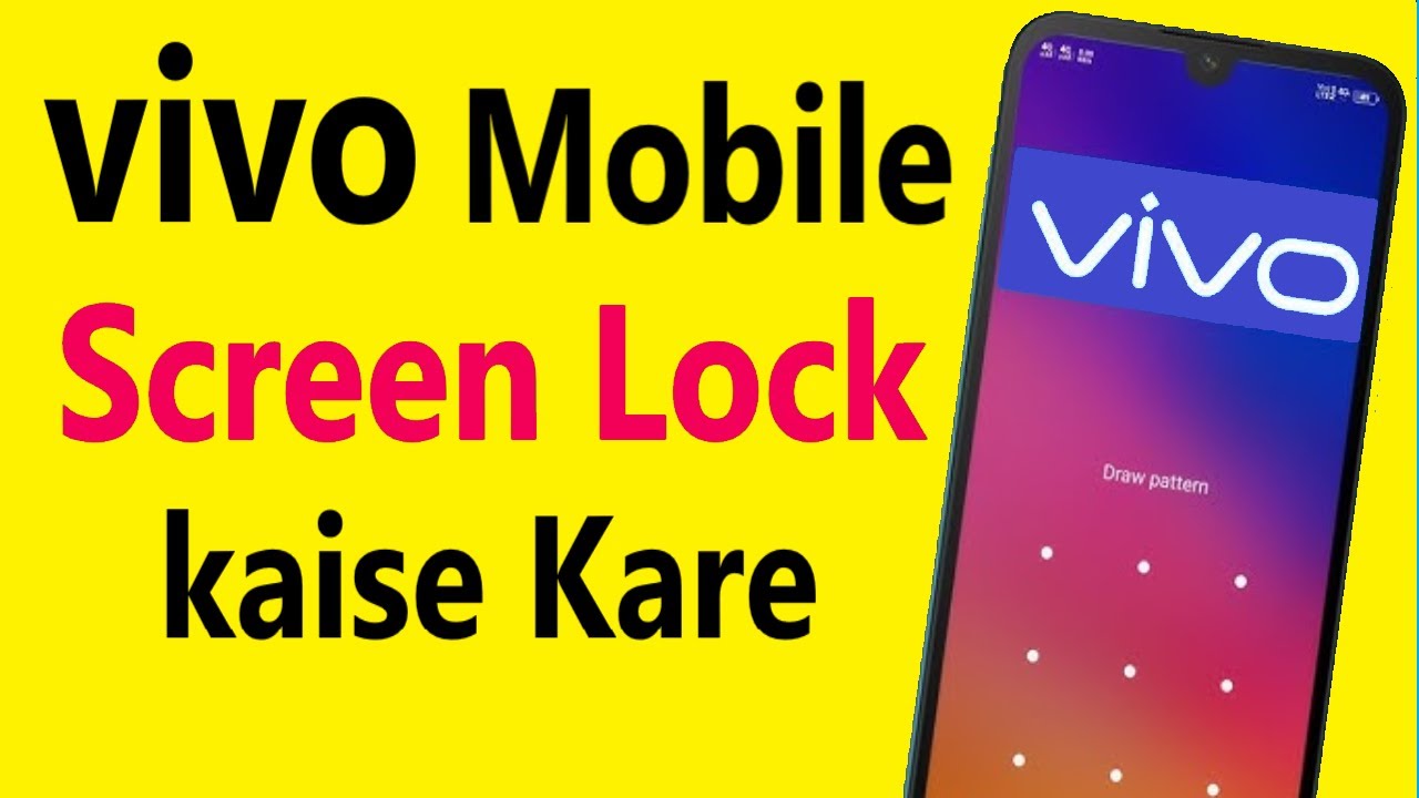 vivo phone screen lock kaise kare | How To Put Screen Lock In Vivo ...