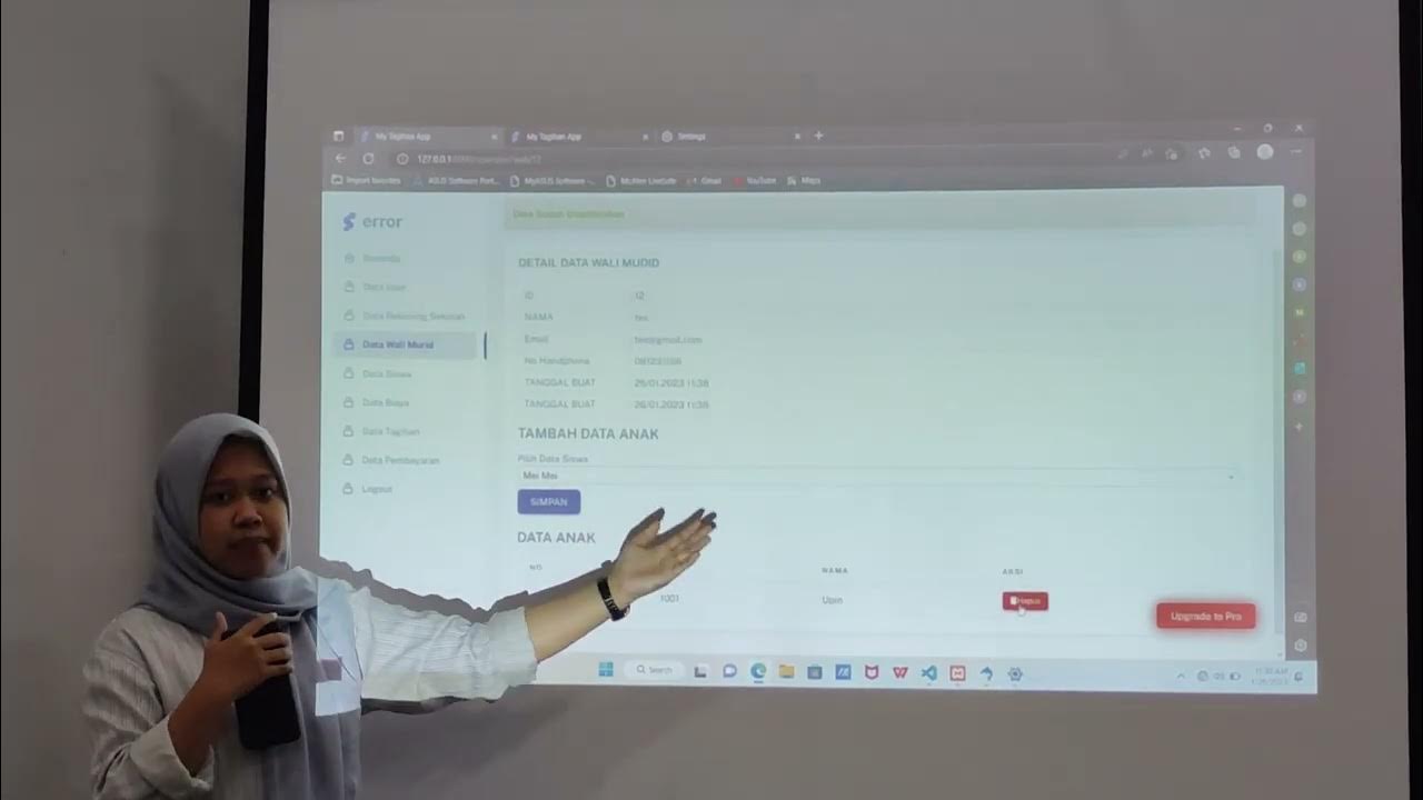 Aplikasi SPP Berbasis Website Pada Pemrograman Laravel - YouTube