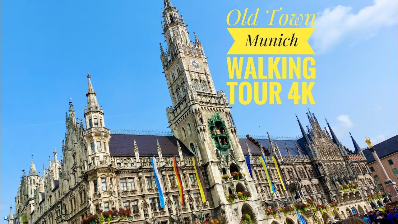 Munich Old Town Walking Tour 🇩🇪 | Explore Marienplatz, Historic ...
