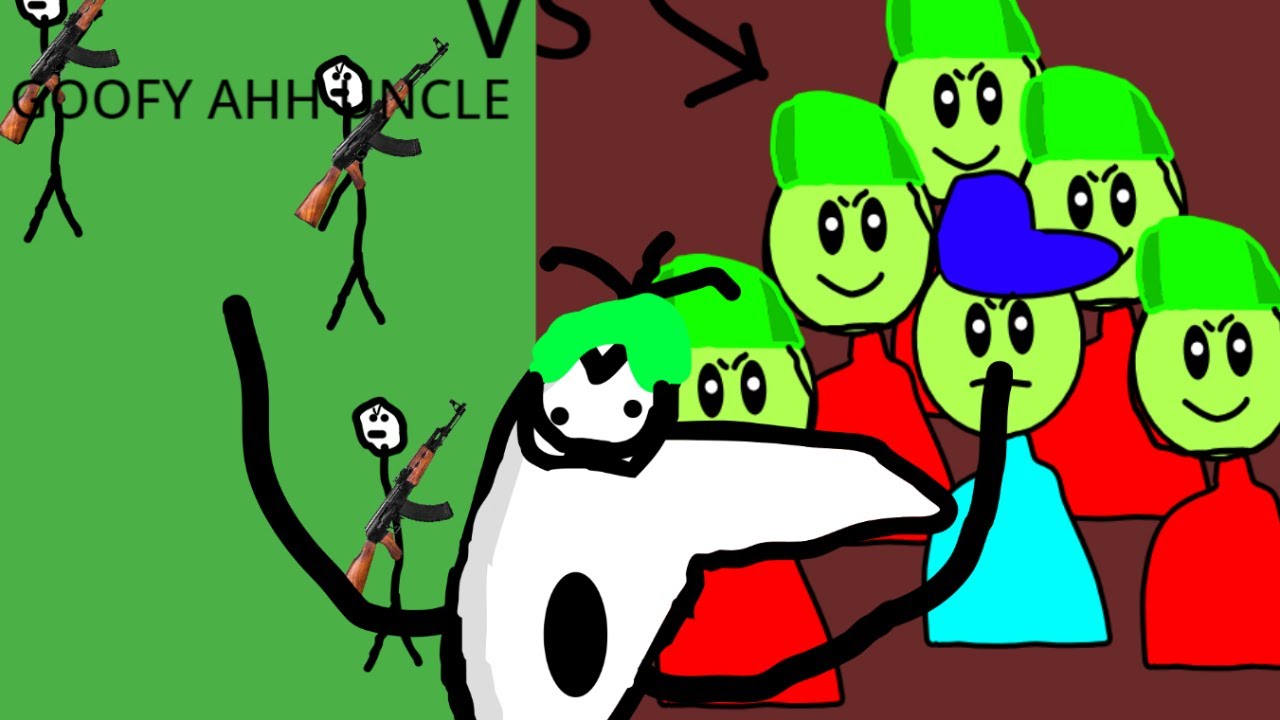 Goofy ahh Uncle the show: Episode 2 Goofy ahh Uncle Joins the war - YouTube