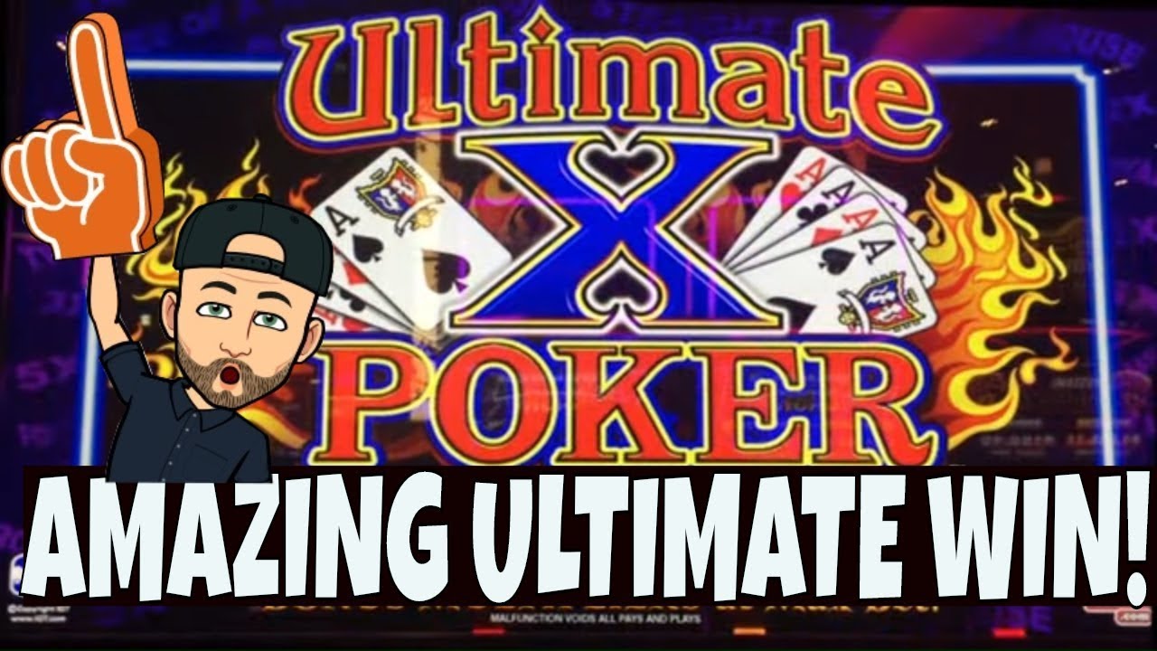 The Ultimate Win on Ultimate X Bonus Video Poker - YouTube