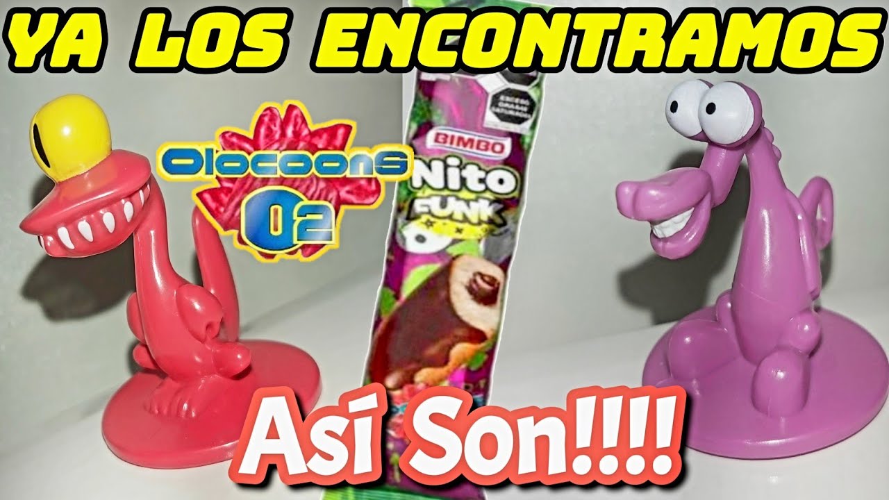 LAS ENCONTRAMOS!! ASI SON LAS NUEVAS FIGURAS "OLOCOONS" DE BIMBO - YouTube