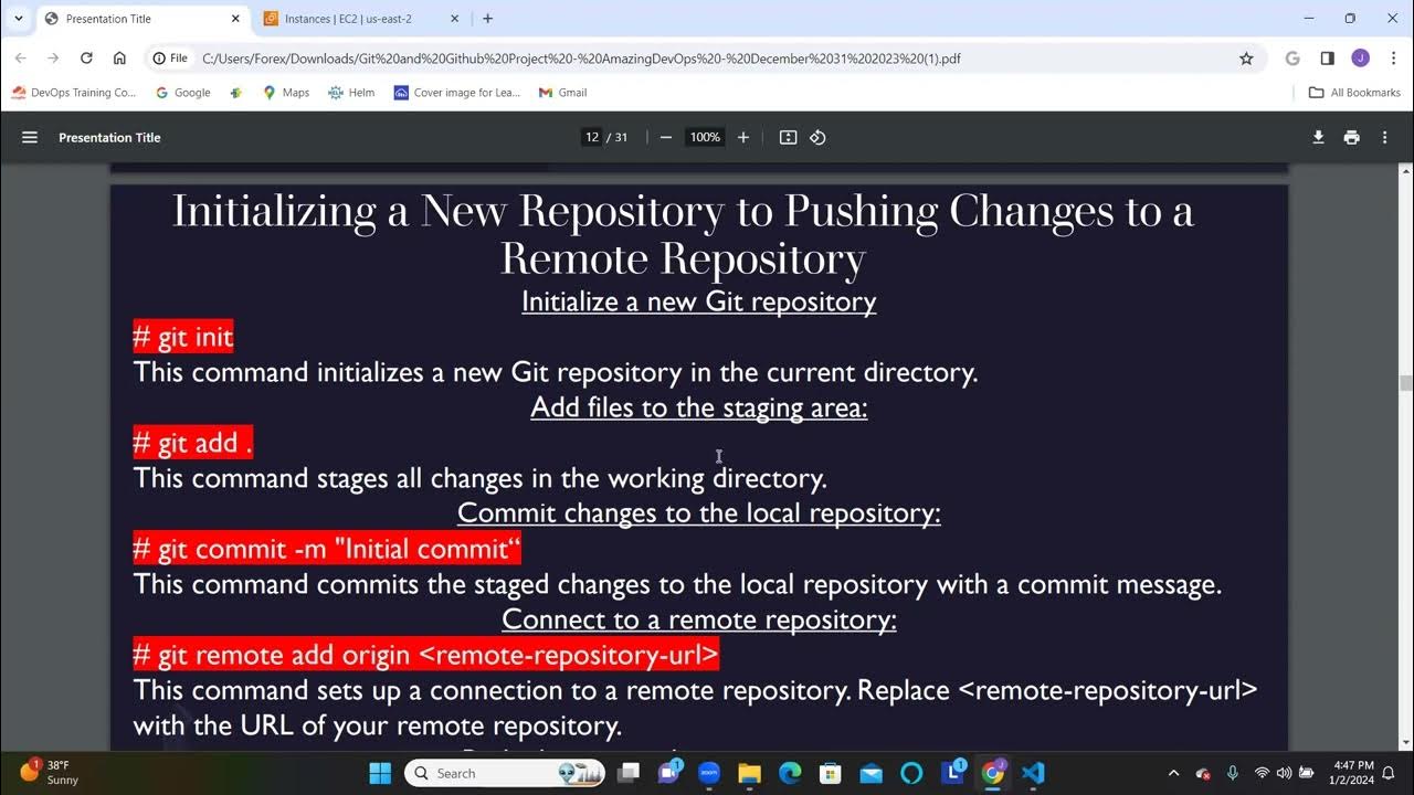Git and GitHub Tutorial for Beginners:Zero to Hero (Part 3): Master Git Repository - YouTube