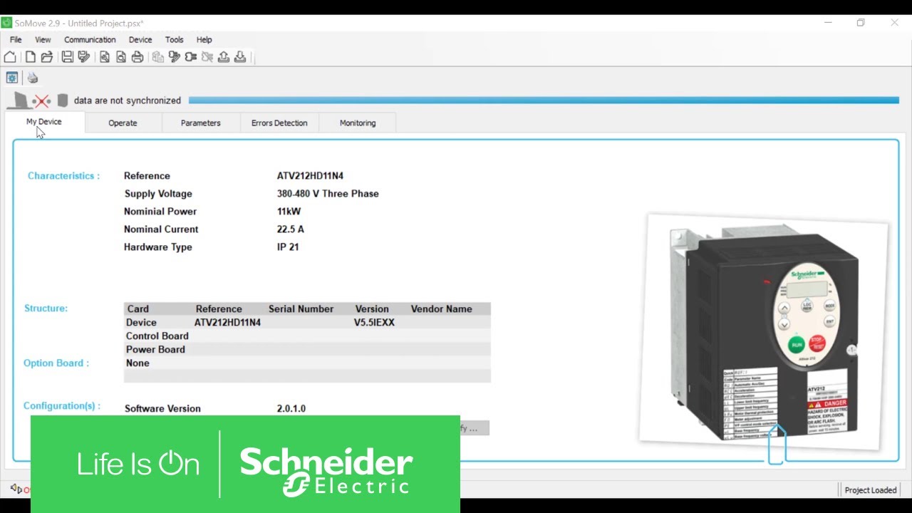 How to Program ATV212 for +/- Speed Using SoMove Software | Schneider ...