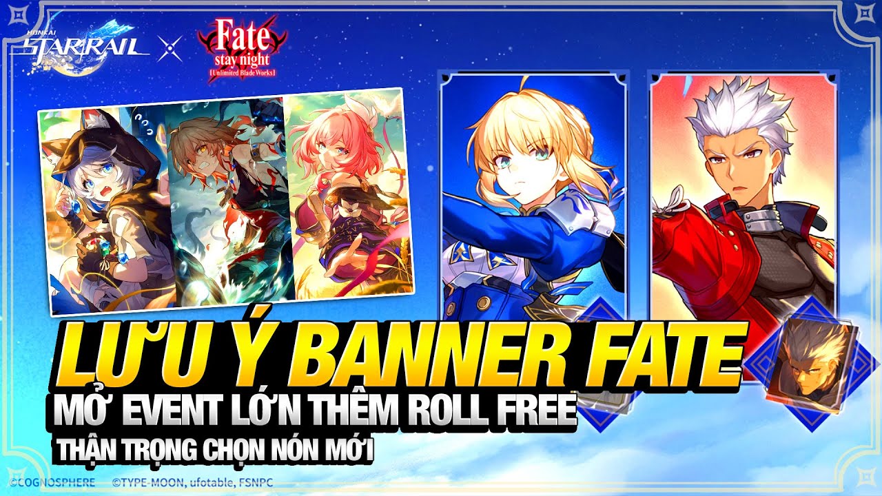 Lưu Ý Banner Collab Fate, Thêm Sự Kiện Lớn Cho Lượt Roll, Nghĩ Kỹ Khi ...