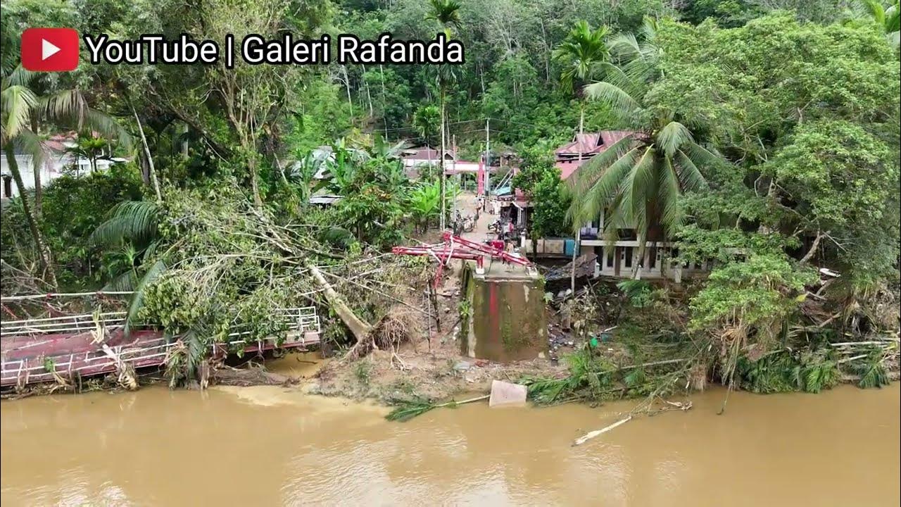 BANJIR BANDANG - KOTO XI TARUSAN PESISIR SELATAN SUMATERA BARAT JALAN LINTAS PADANG PAINAN # ...