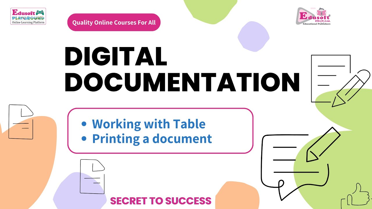 Unit 3: Digital Documentation, Session 15 and 16. - YouTube