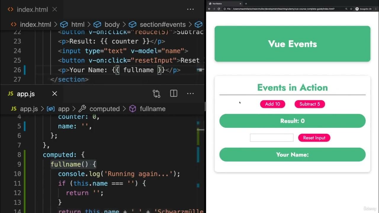 027 Introducing Computed Properties - YouTube