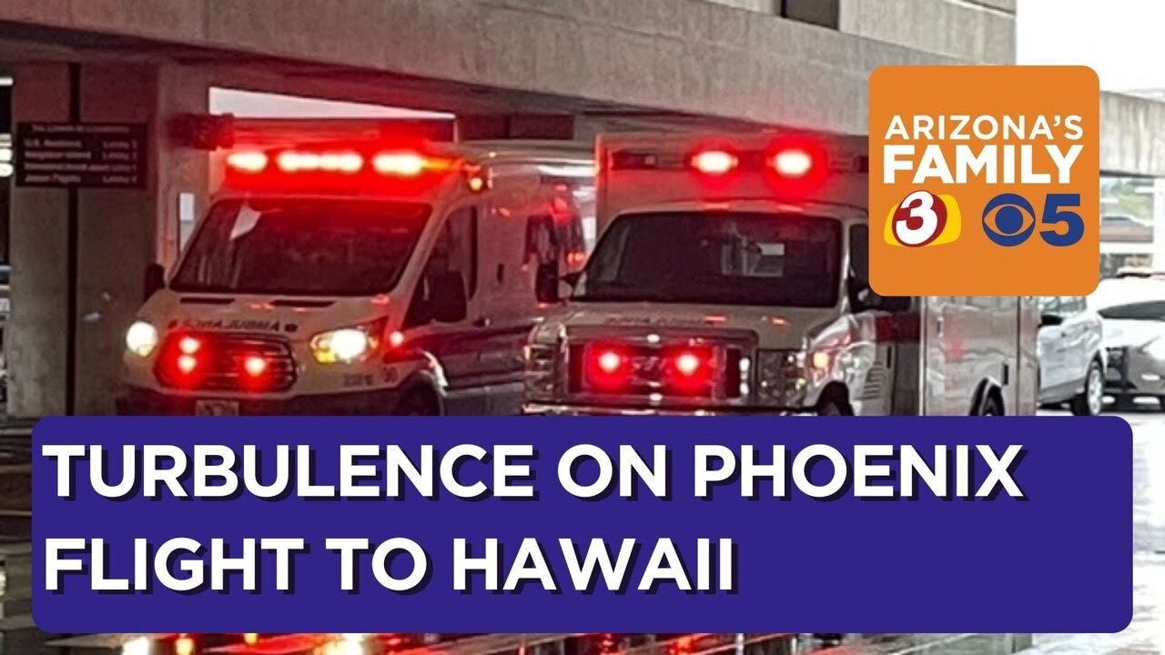 20 people hospitalized after Phoenix flight to Hawaii hits severe ...