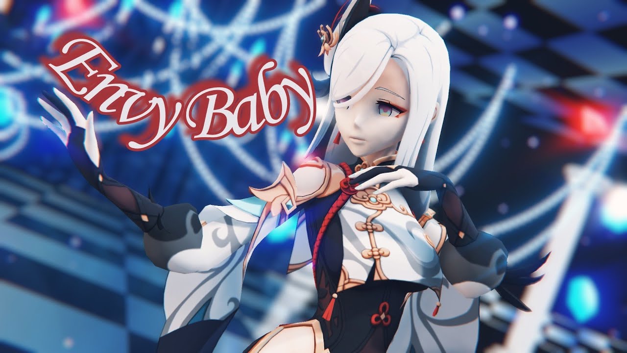 〖MMD||Genshin Impact〗エンヴィーベイビー / Envy Baby『Shenhe』 - YouTube