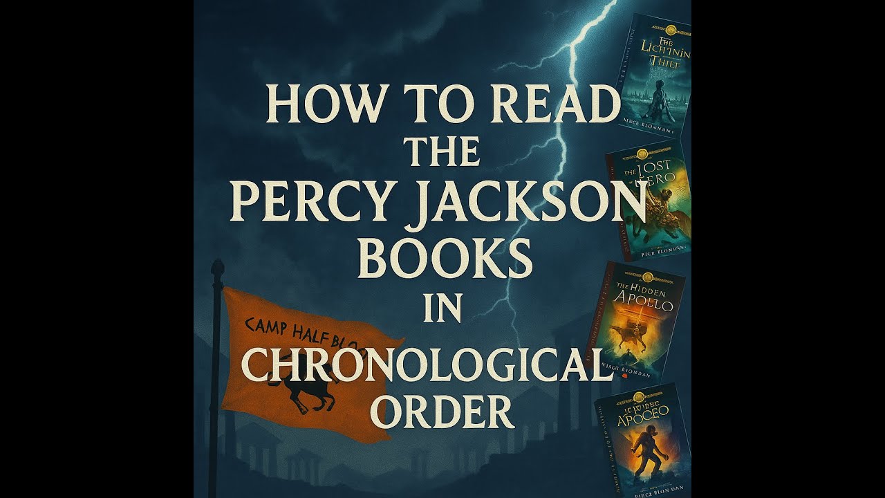 How to read The Percy Jackson books in chronological order | Full ...