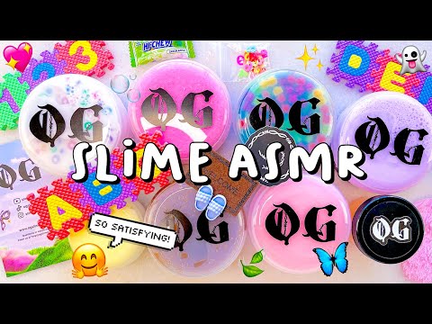SATISFYING SLIME ASMR 🌿 Slime OG Package Unboxing (no talking)