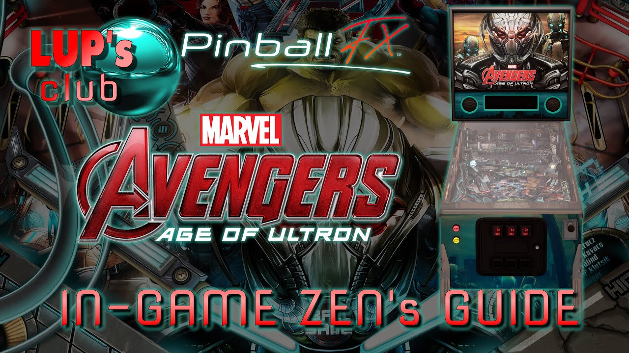 Pinball FX 🟡 Marvel Pinball: The Avengers: Age of Ultron In-game Zen's ...