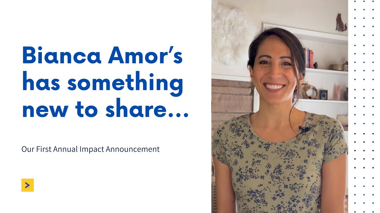 Bianca Amor's First Annual Impact Announcement - YouTube
