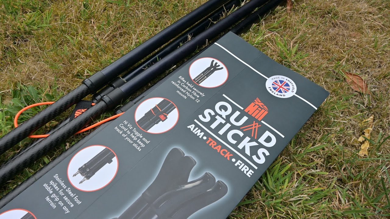 Hill Patented Hydraulic Quad Sticks for Rifle Shooters, Aim, Track ...