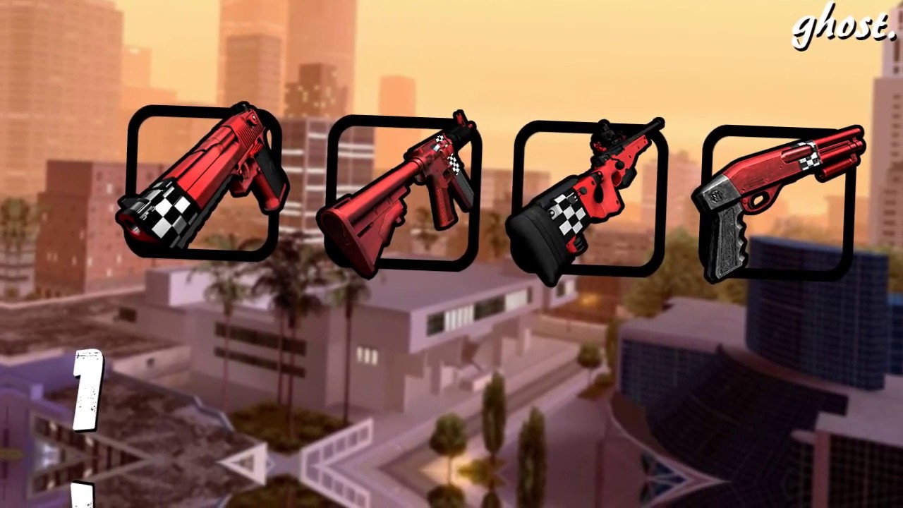 × Top 5 Gun Pack for Ghetto × GTA SAMP / CRMP / MTA × [1080p60] × Топ 5 ...