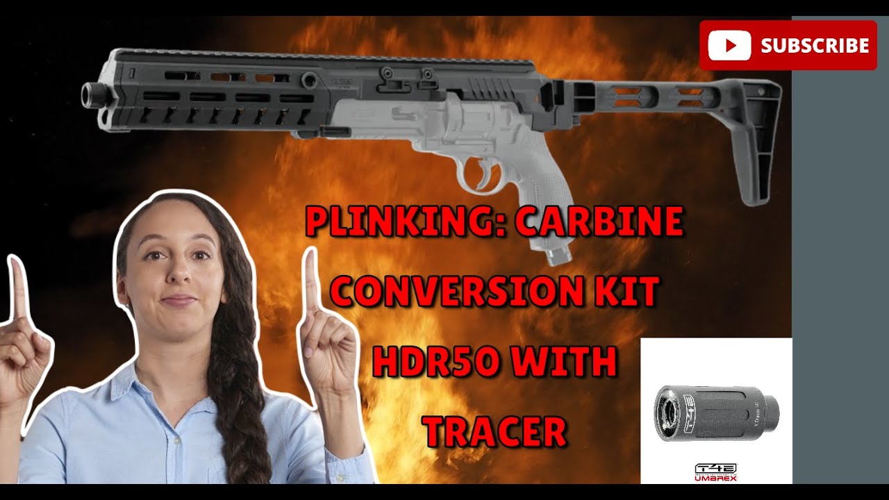 Plinking W/ Carbine Conversion Kit (HDR50 Gen 1) - YouTube