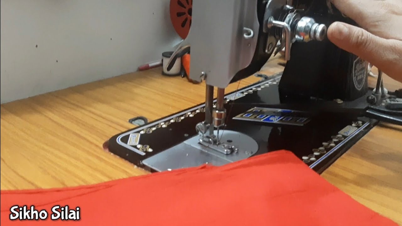 5 Minut Mein Lagaen Pico Wali Machine Se Phol. (Sikho Silai) - YouTube