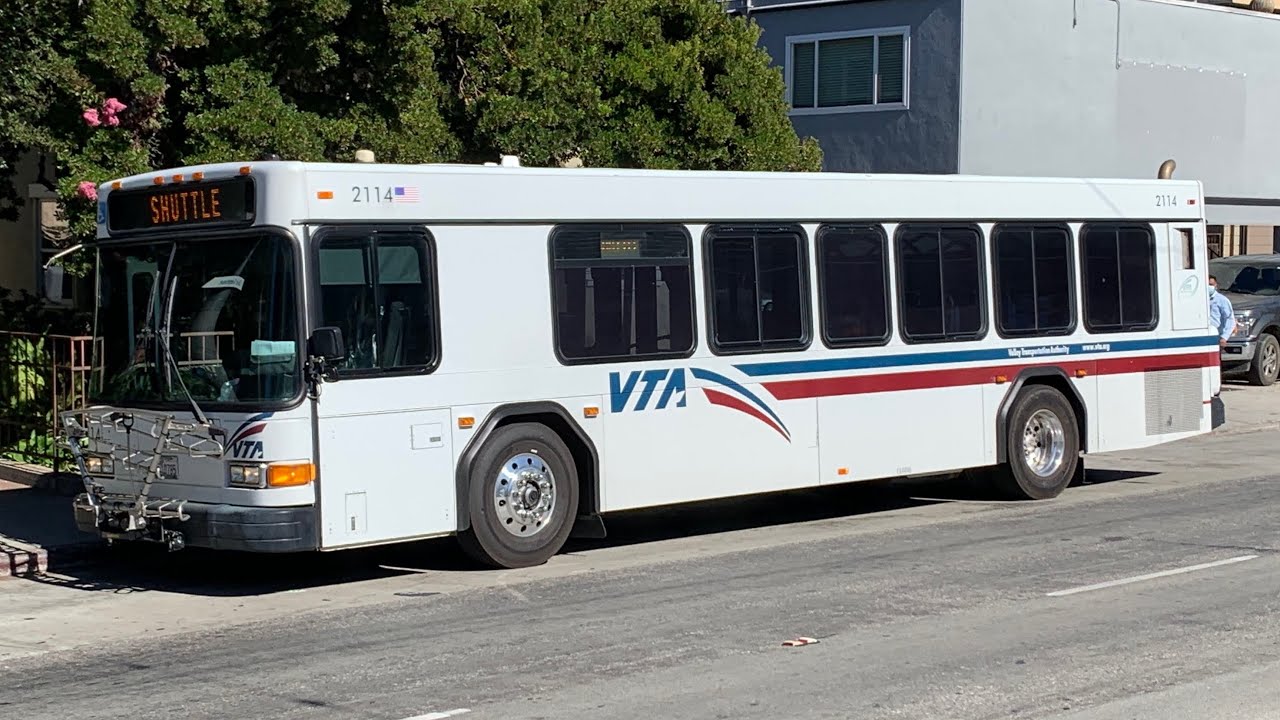 The 35FT Gilligs are back! Riding VTA #2114 | 2002 Gillig Low Floor ...