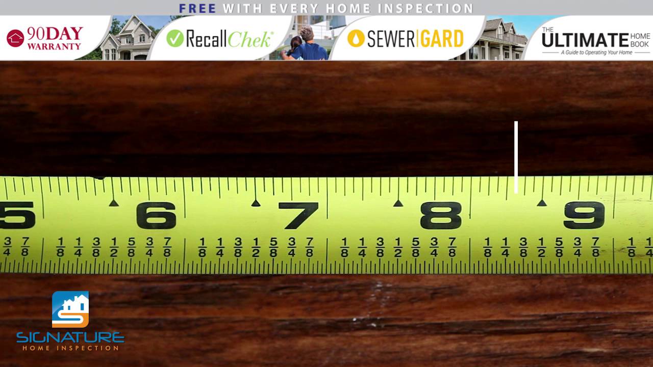 How to Read a Tape Measure | Signature Home Inspection - YouTube