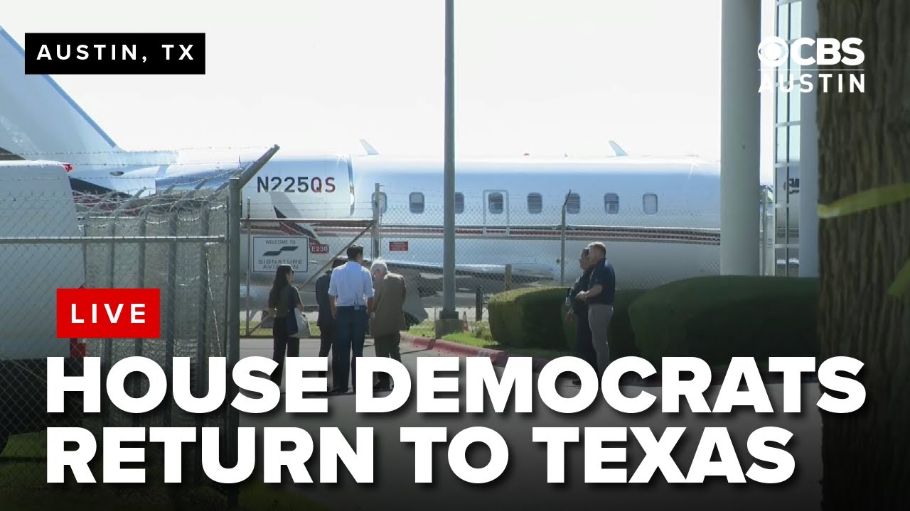 WATCH LIVE: Texas House Democrats return to Austin - YouTube