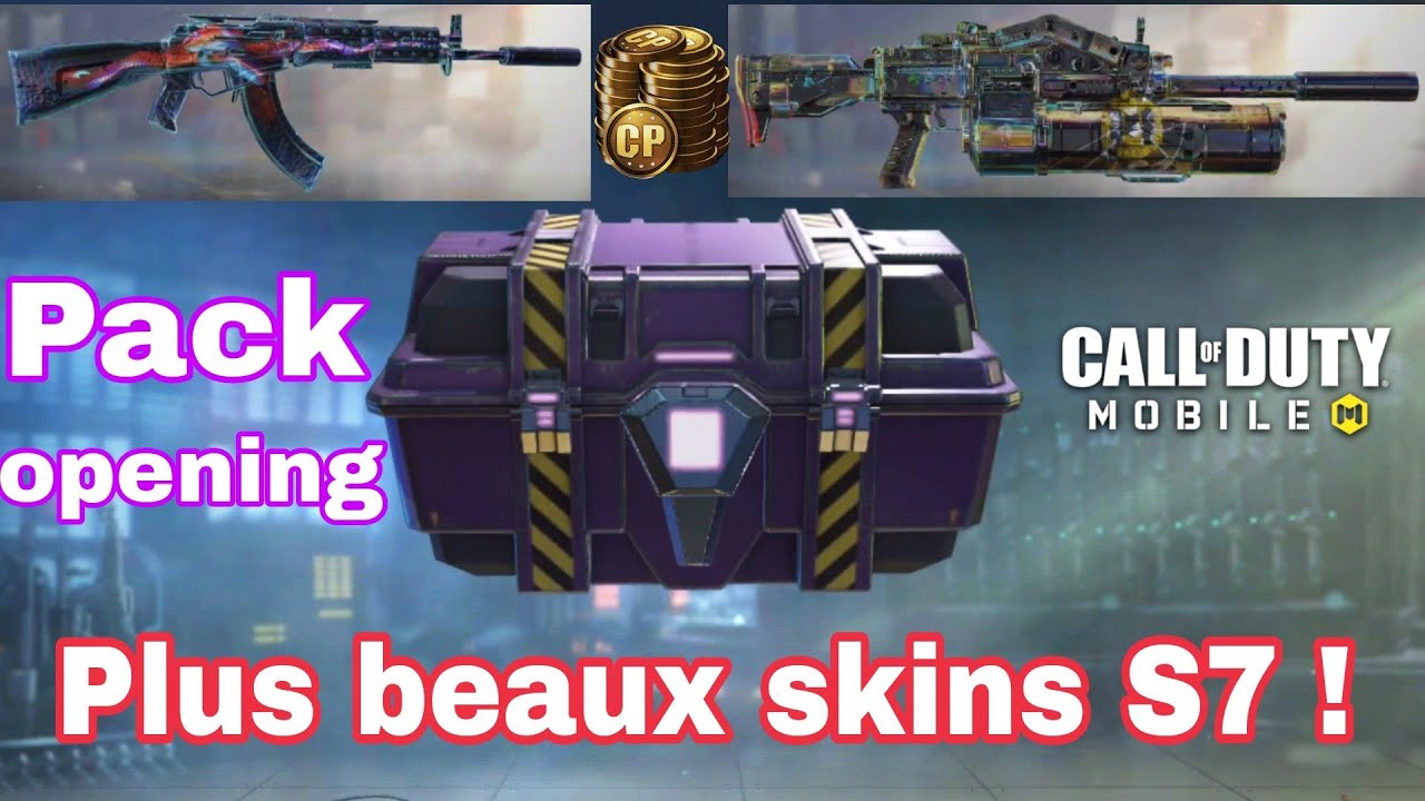 Pack opening avec les plus BEAUX !! skins épique de toute la saison 7 ...