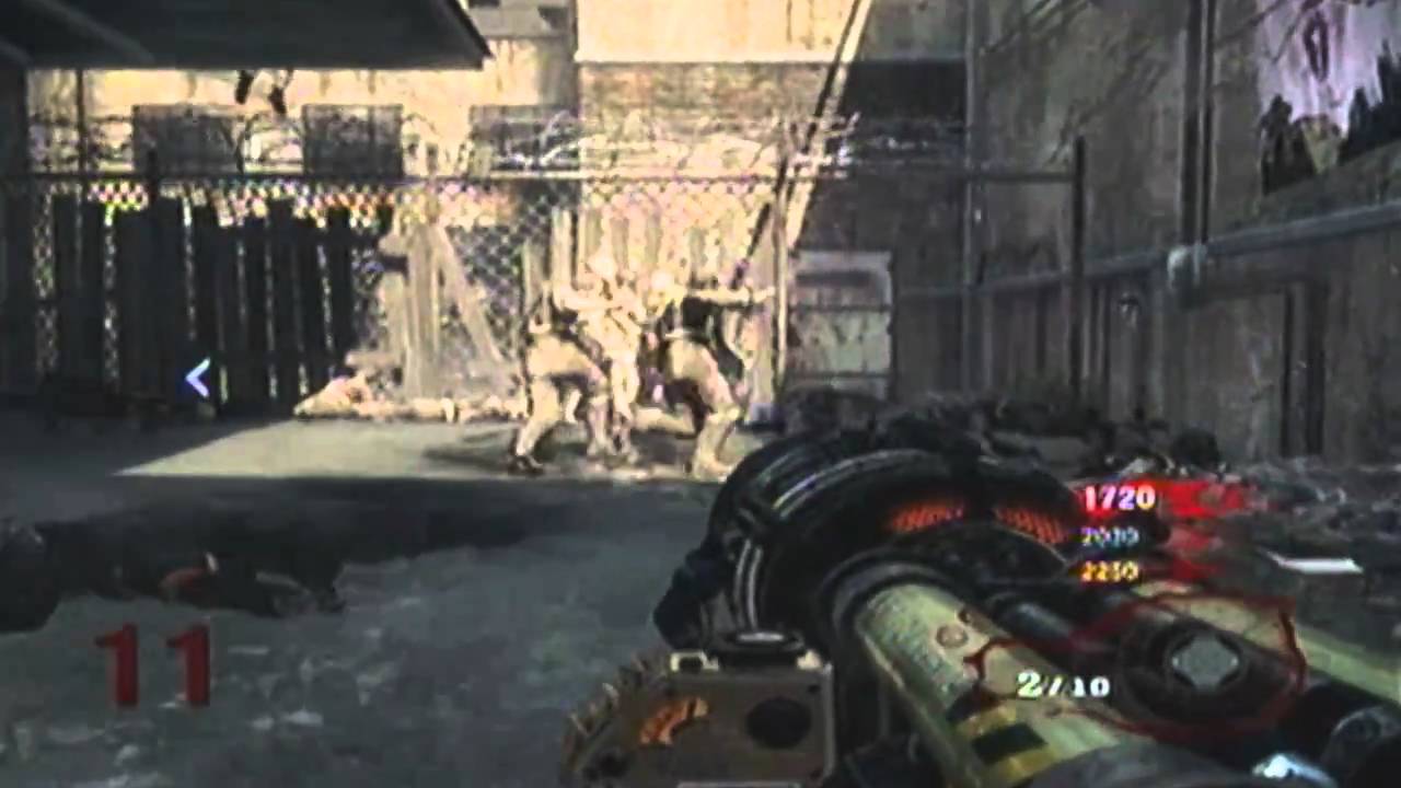 Black Ops Zombie: Thunder Gun Rampage - YouTube