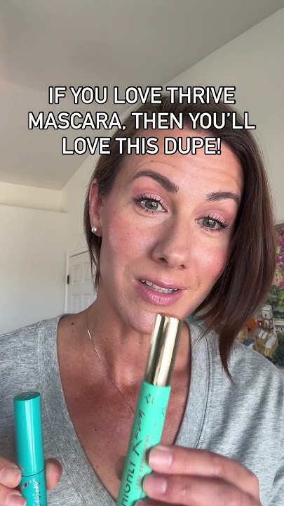 Thrive mascara dupe - YouTube