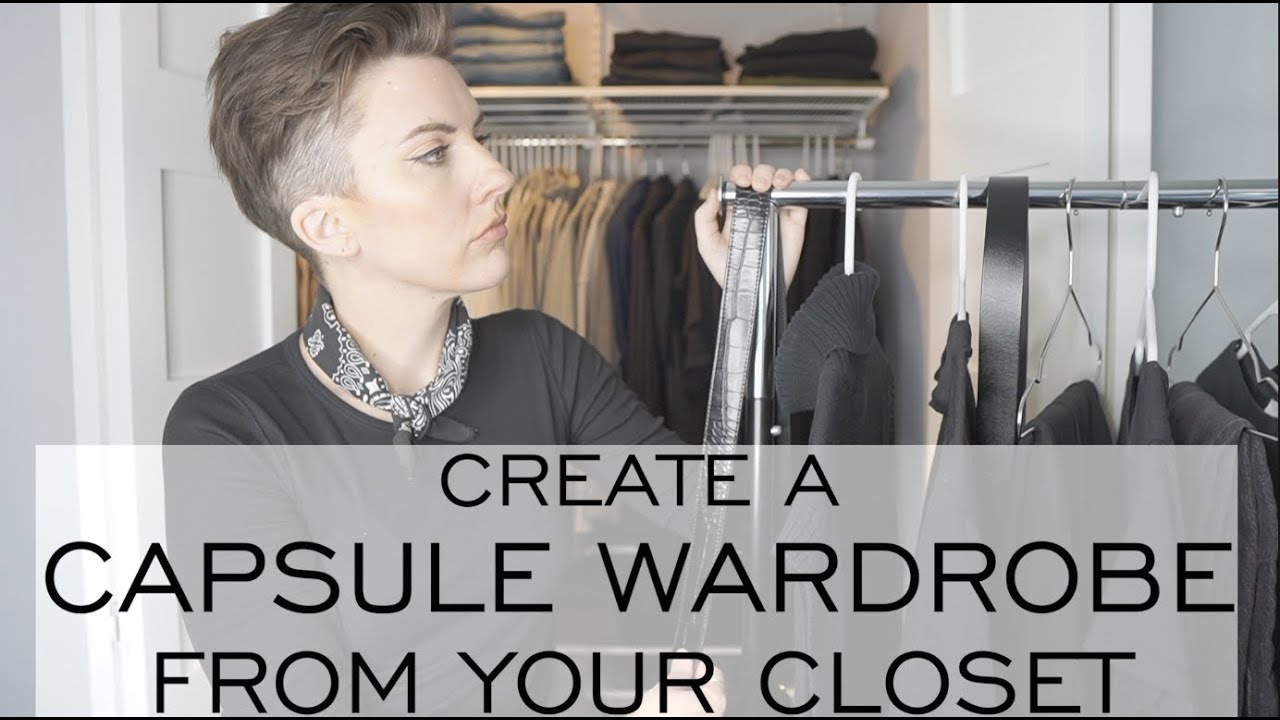 How to create your SPRING CAPSULE WARDROBE from your closet / Edgy ...
