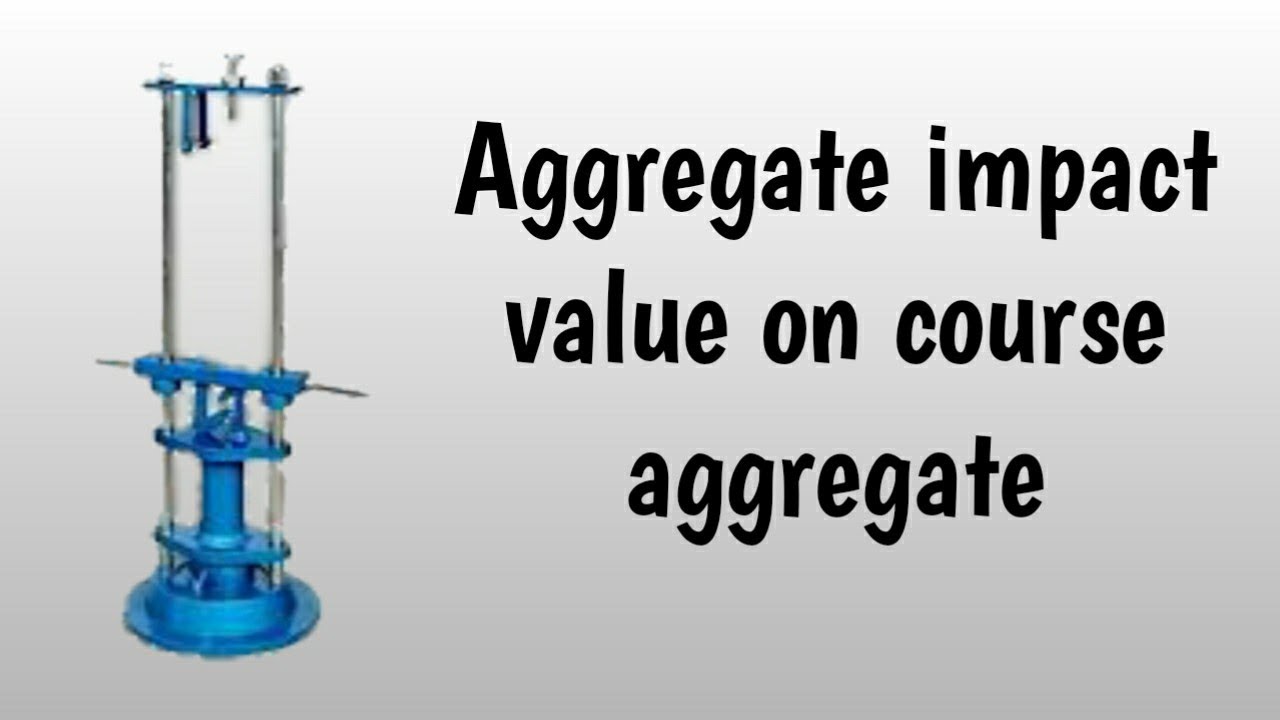 Aggregate impact value on course aggregate - YouTube
