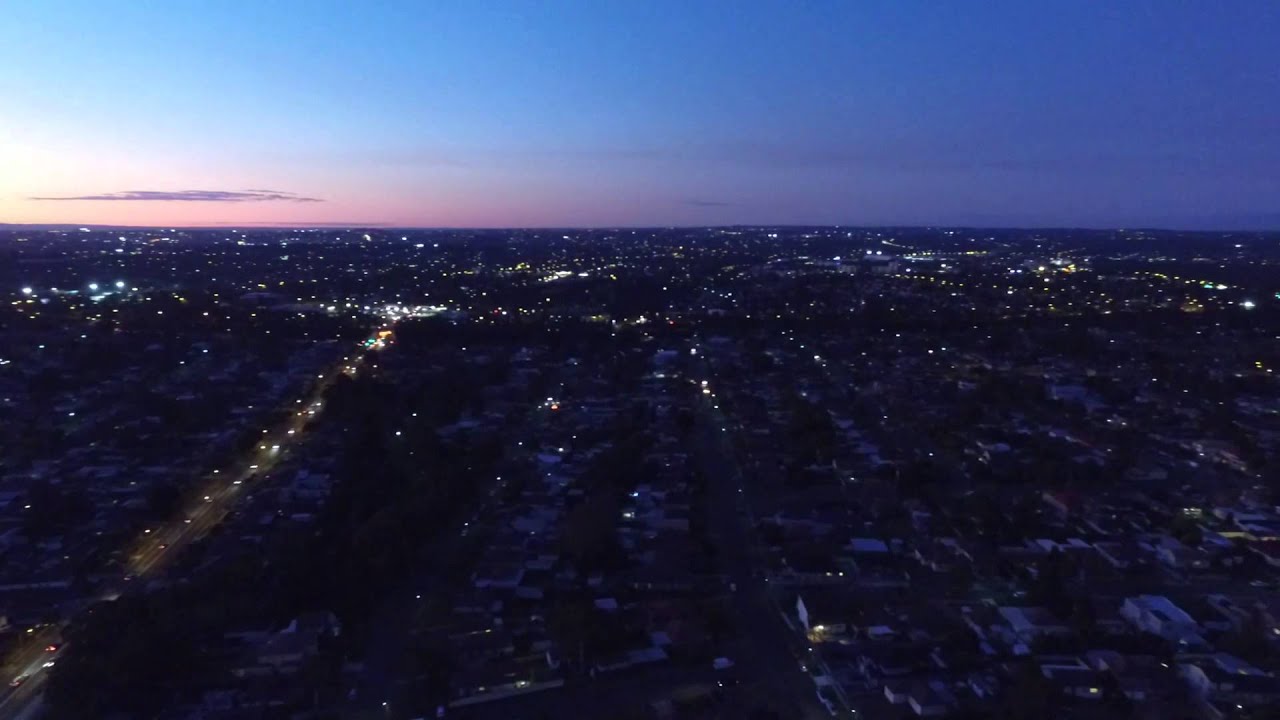 night skyview Merrylands 04082015 - YouTube