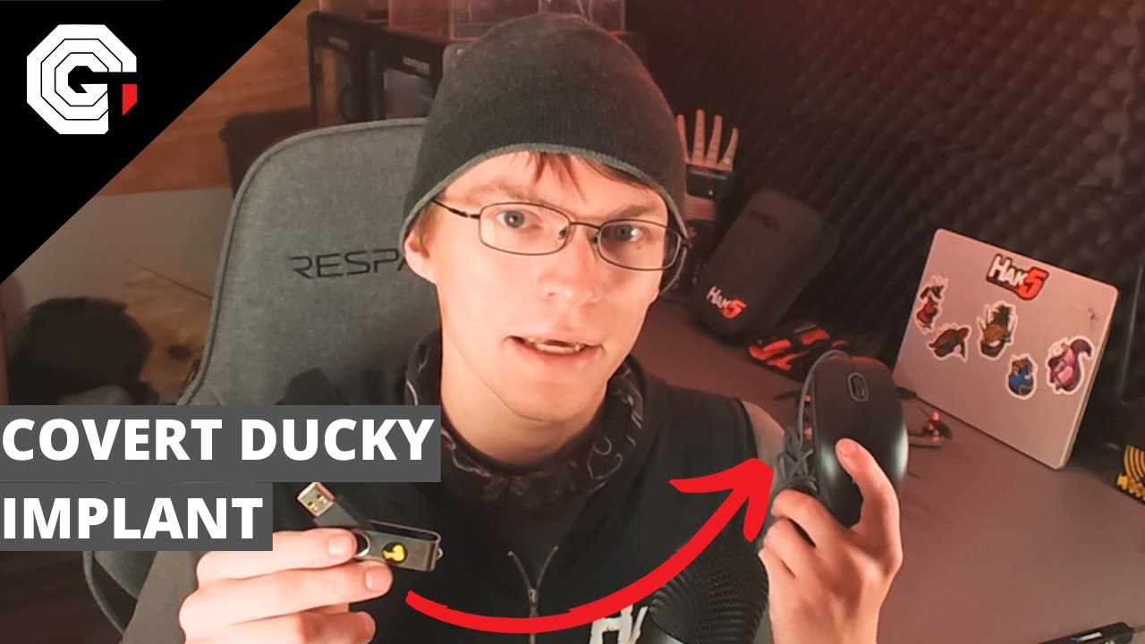 Covertly Implanting a USB Rubber Ducky into a Mouse - YouTube